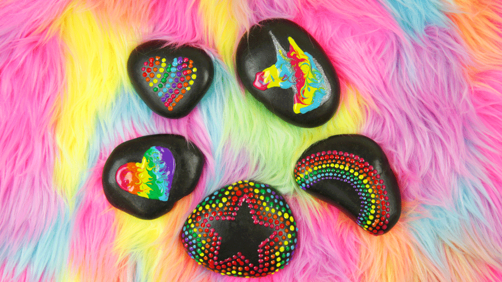 30+ Easy Rock Painting Ideas Anyone Can Make - Carla Schauer Designs